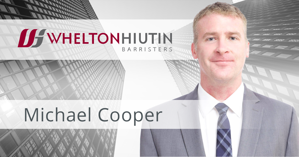 Michael Cooper - Whelton Hiutin LLP