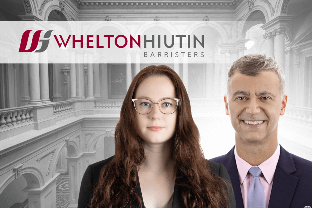 Whelton Hiutin LLP Appearing in Appeal Seeking to Extend Claim ...