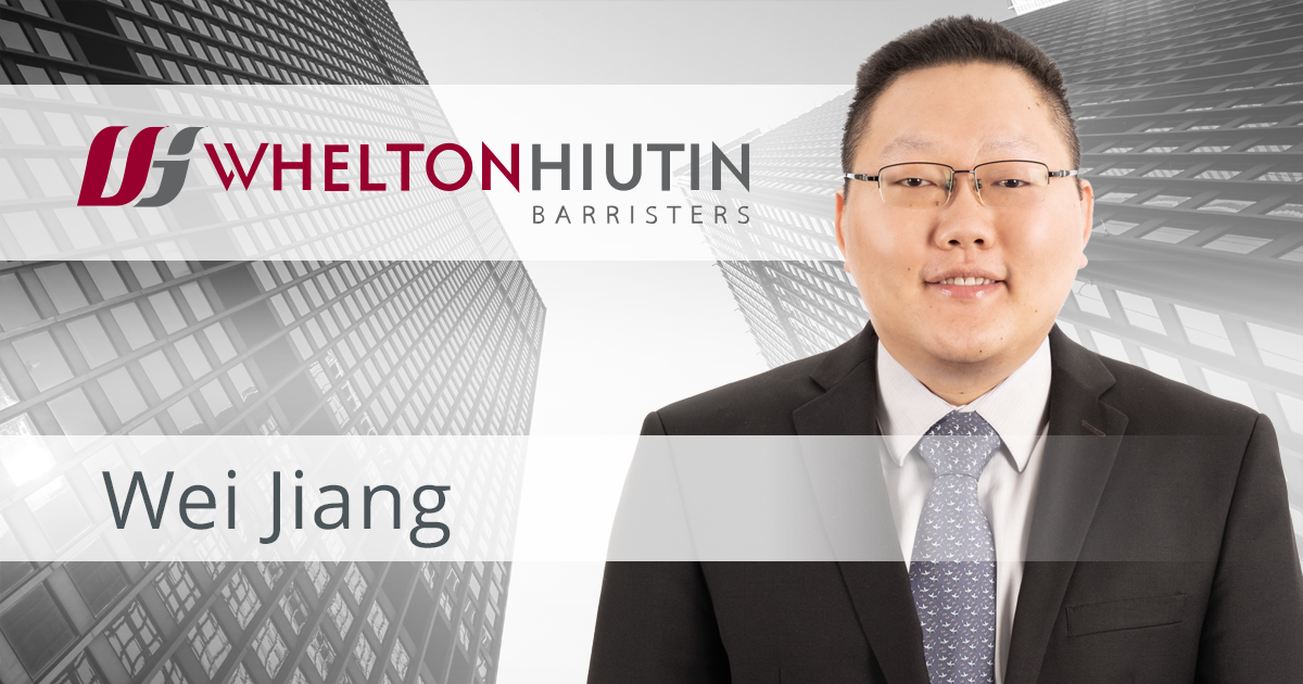 Wei Jiang - Whelton Hiutin LLP