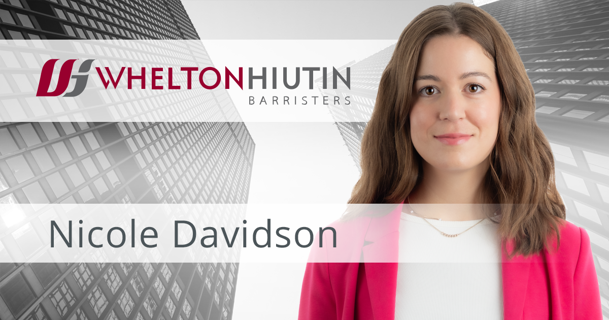 Nicole Davidson - Whelton Hiutin LLP
